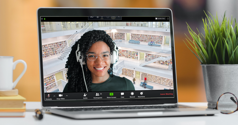 Video Chat from the Library with These Webcam Backdrops - I Love Libraries
